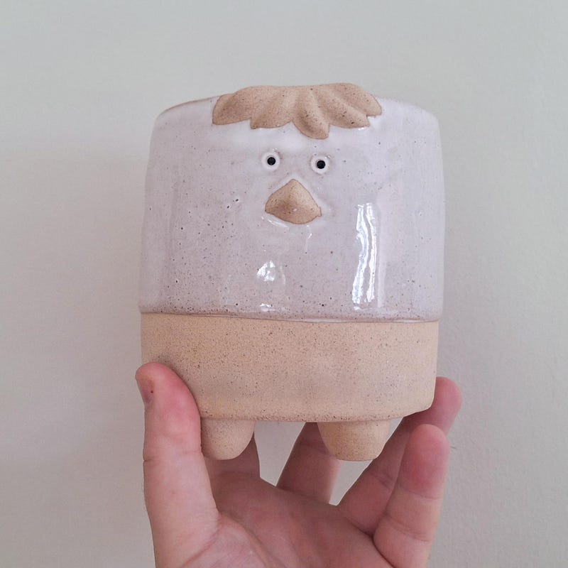 Chicken Planter Pot - Etsy