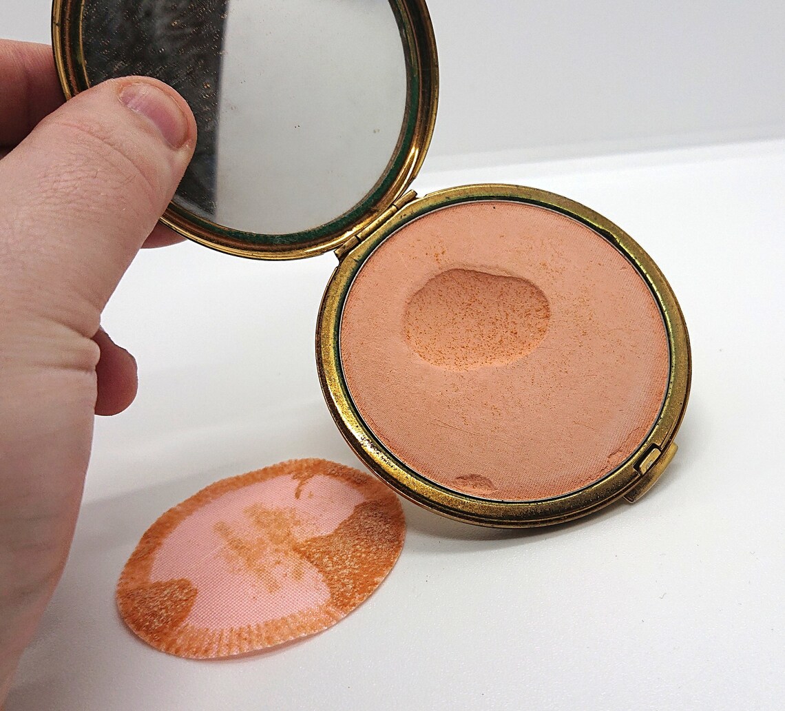 Vintage Stratton Compact Original Box Floral Compact Gold With - Etsy UK