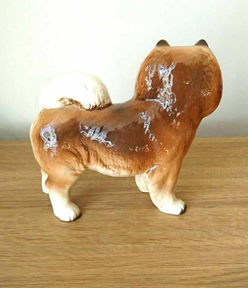 Vintage Coopercraft Chow Chow Dog Figurine, Beswick Style Ornament - Etsy
