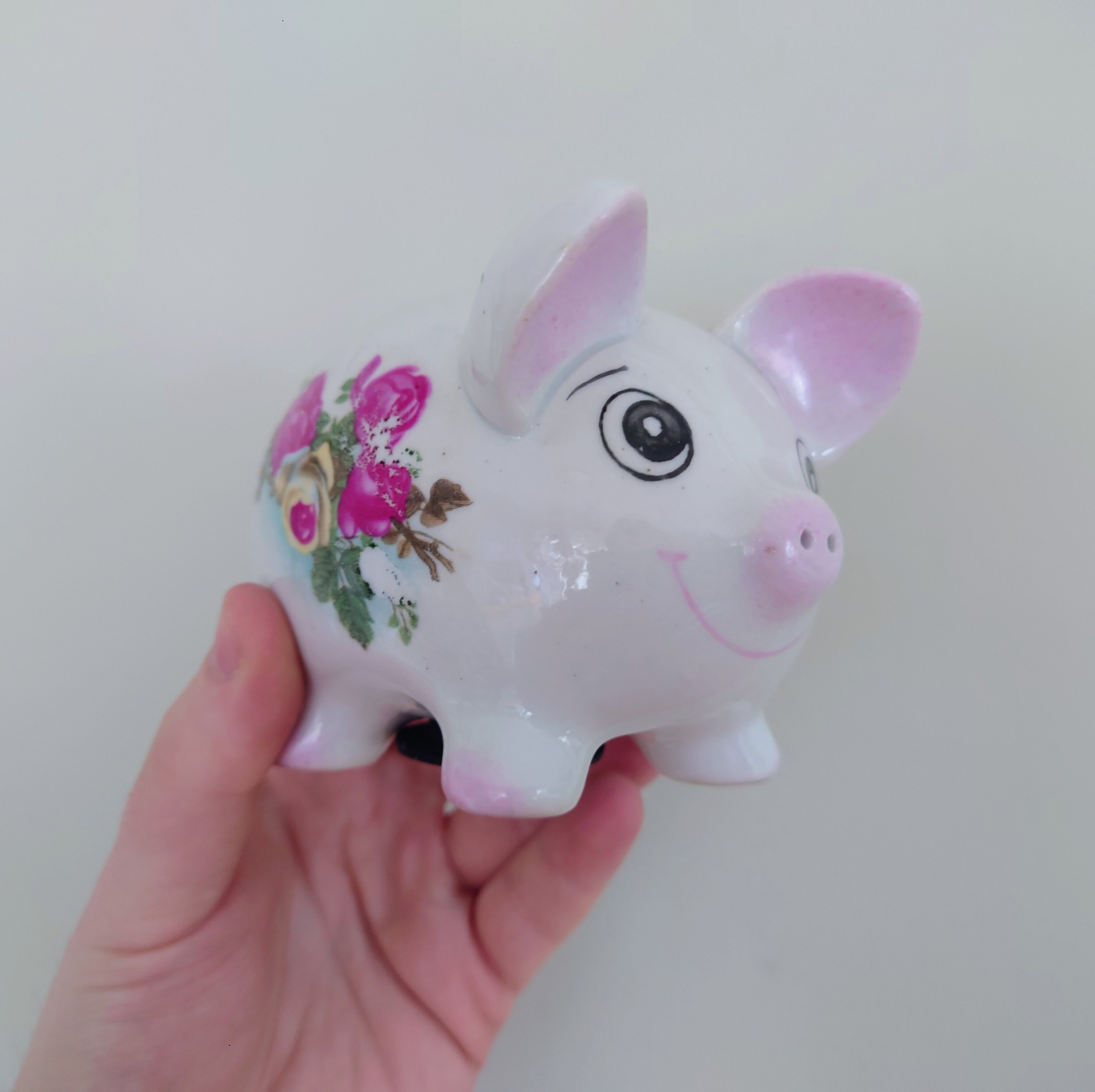 Vintage Piggy Bank Kitsch Money Box Pig Piggybank Ceramic - Etsy