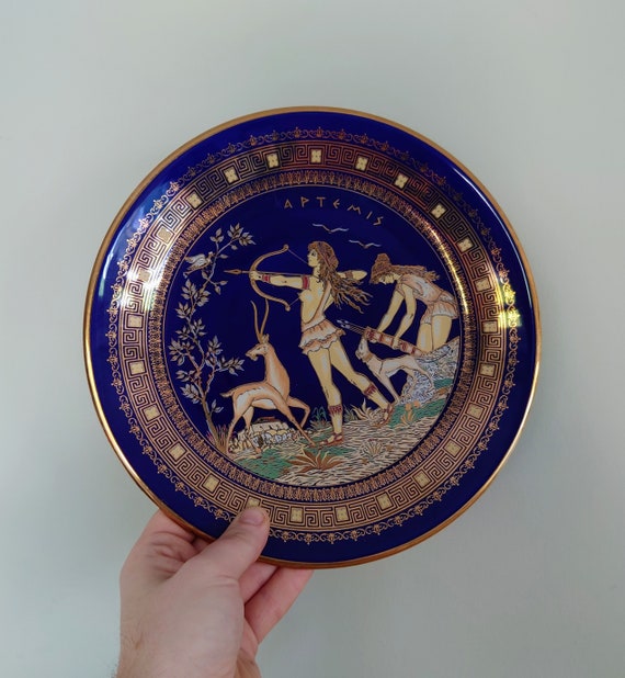 Decorative Gold Greek Plates - ayanawebzine.com