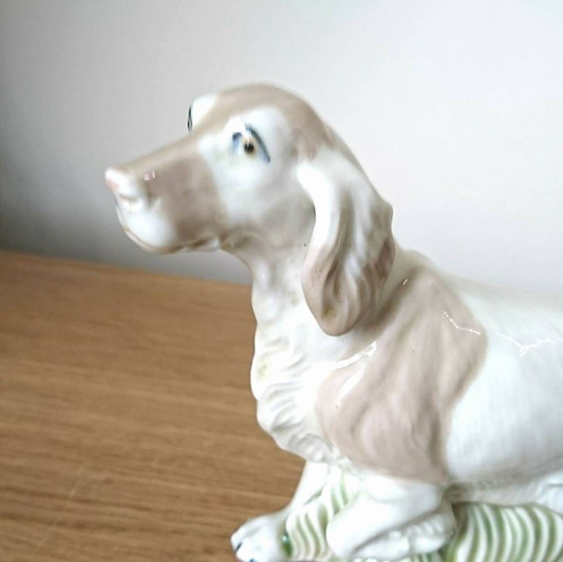 Vintage Dog Figurine Irish Setter Glazed Dog Animal Ornament - Etsy