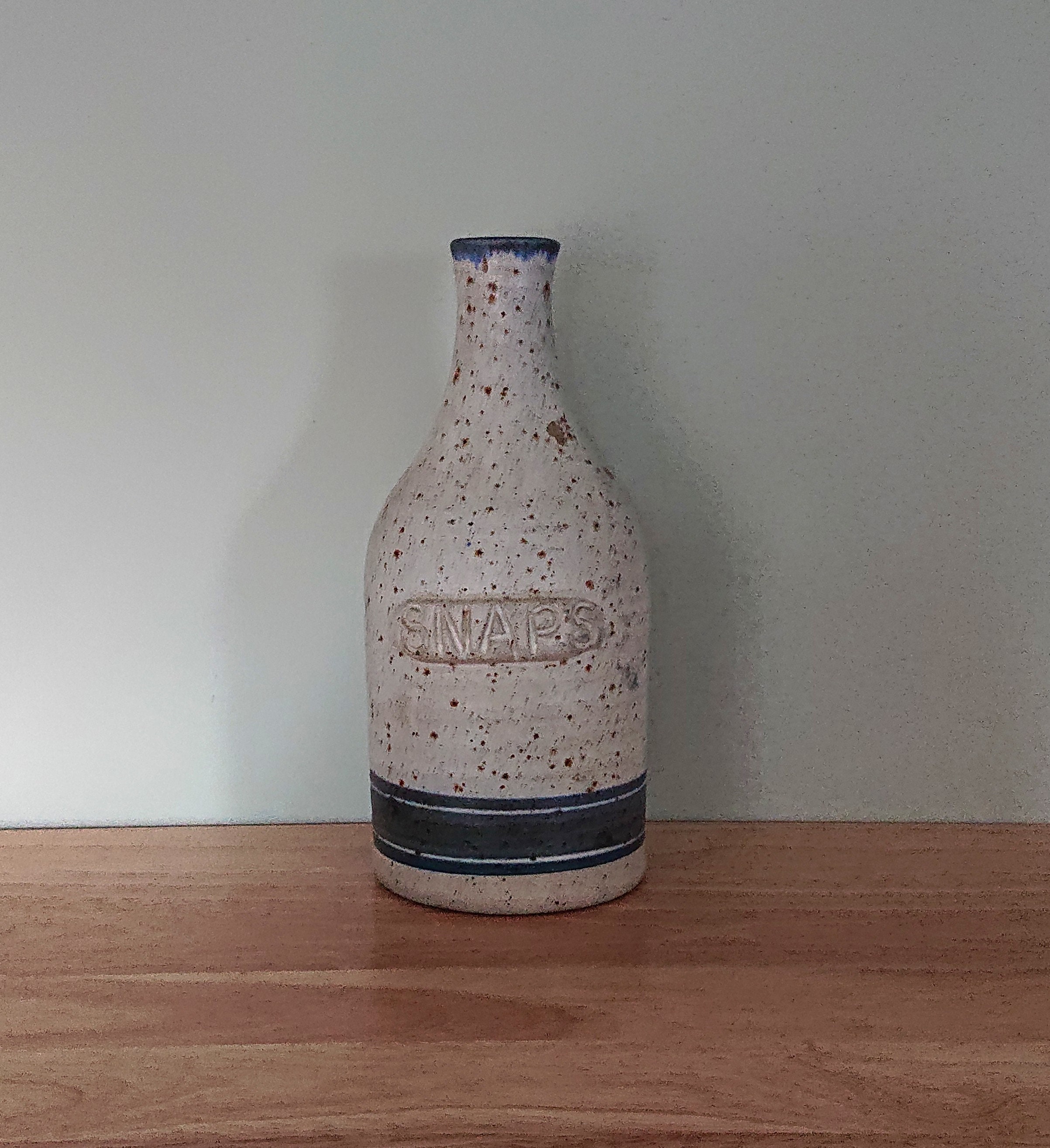 Vintage Snaps Stoneware Bottle SNAPS SCHNAPPS Flask Bottle - Etsy