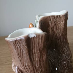 Vintage Vase Planter Rabbit Under a Tree Posy Vase Hornsea Fauna Royal ...