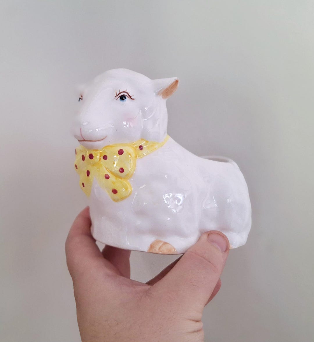 Vintage Christopher Wren Farmers Kitchen Sheep Planter, Staffordshire ...