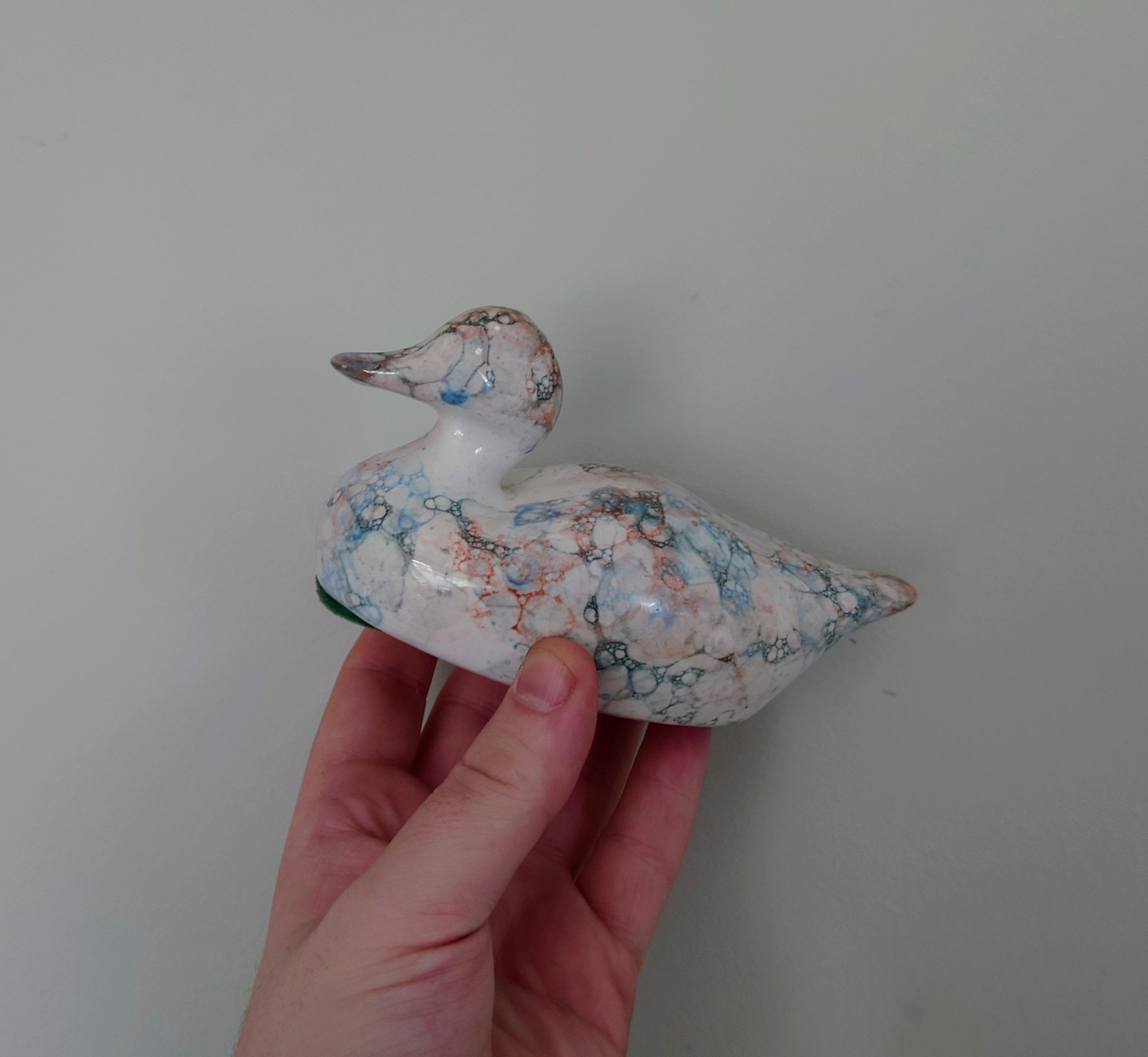 Sculpture Art & Collectibles Vintage Ceramic Duck Pair X 2 Figurine ...
