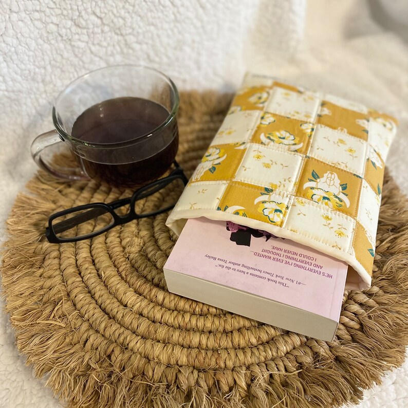 Book Sleeve Book Cover Custom Book Sleeve Kindle Book Sleeve Padded ...