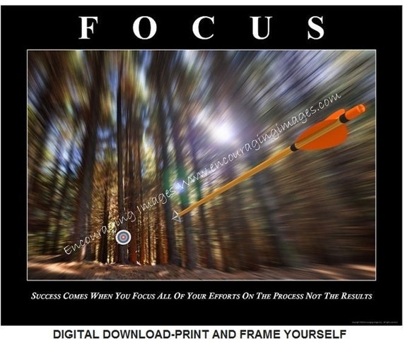 Archery Motivational Poster