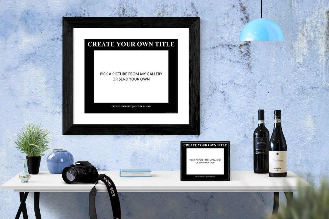 PERSONALIZED, Create Your Own,motivational Poster,personalized ...