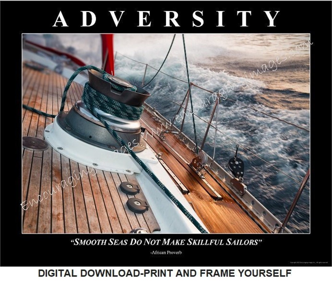 Download,sailing,print,motivational Poster,sailing Art,motivational ...