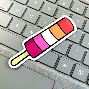 LGBTQ Popsicle Stickers individual - Etsy
