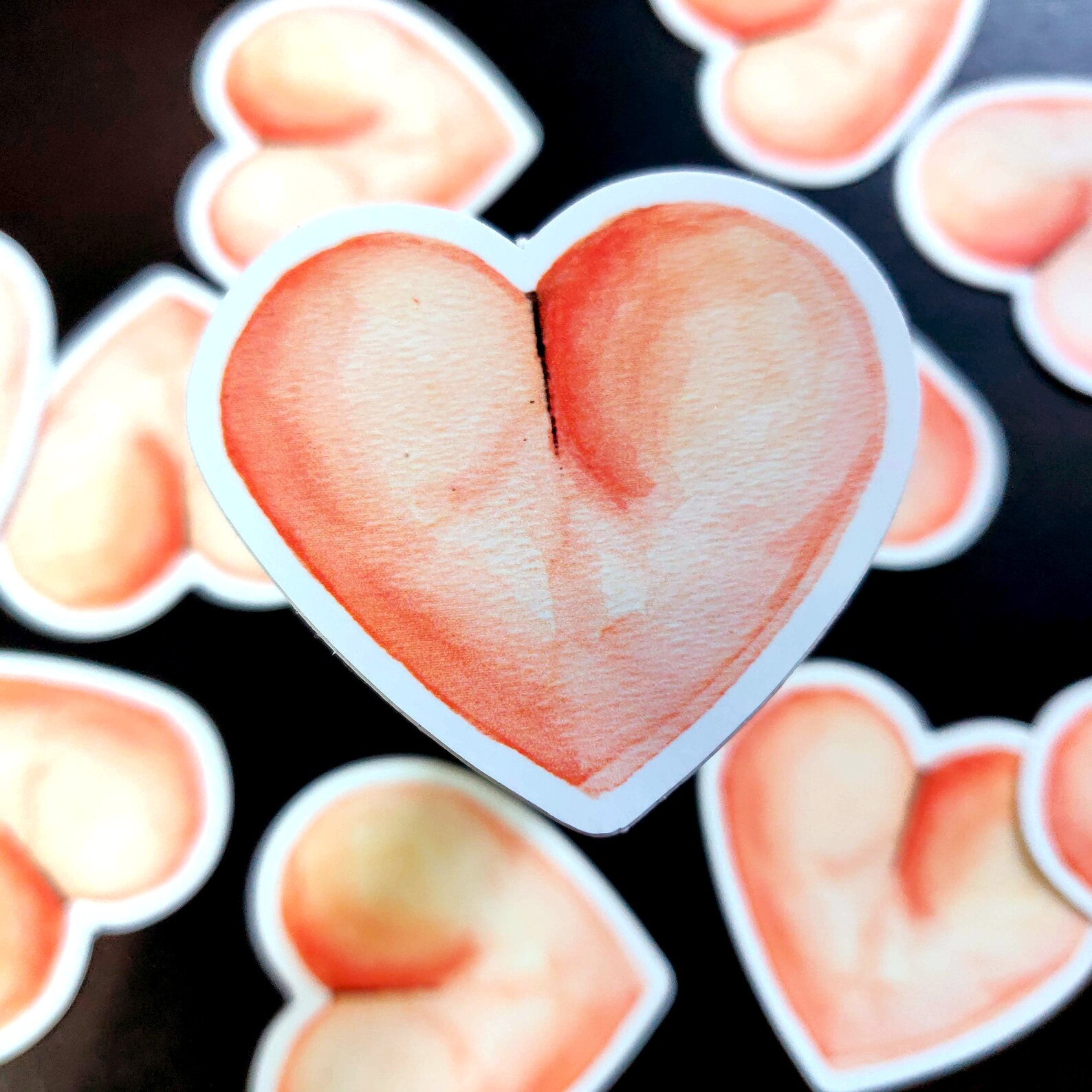 Heart Butt Sticker - Etsy