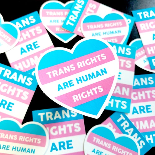 Trans Pride Buttons Transgender Rights Pinback Badges Vintage - Etsy UK