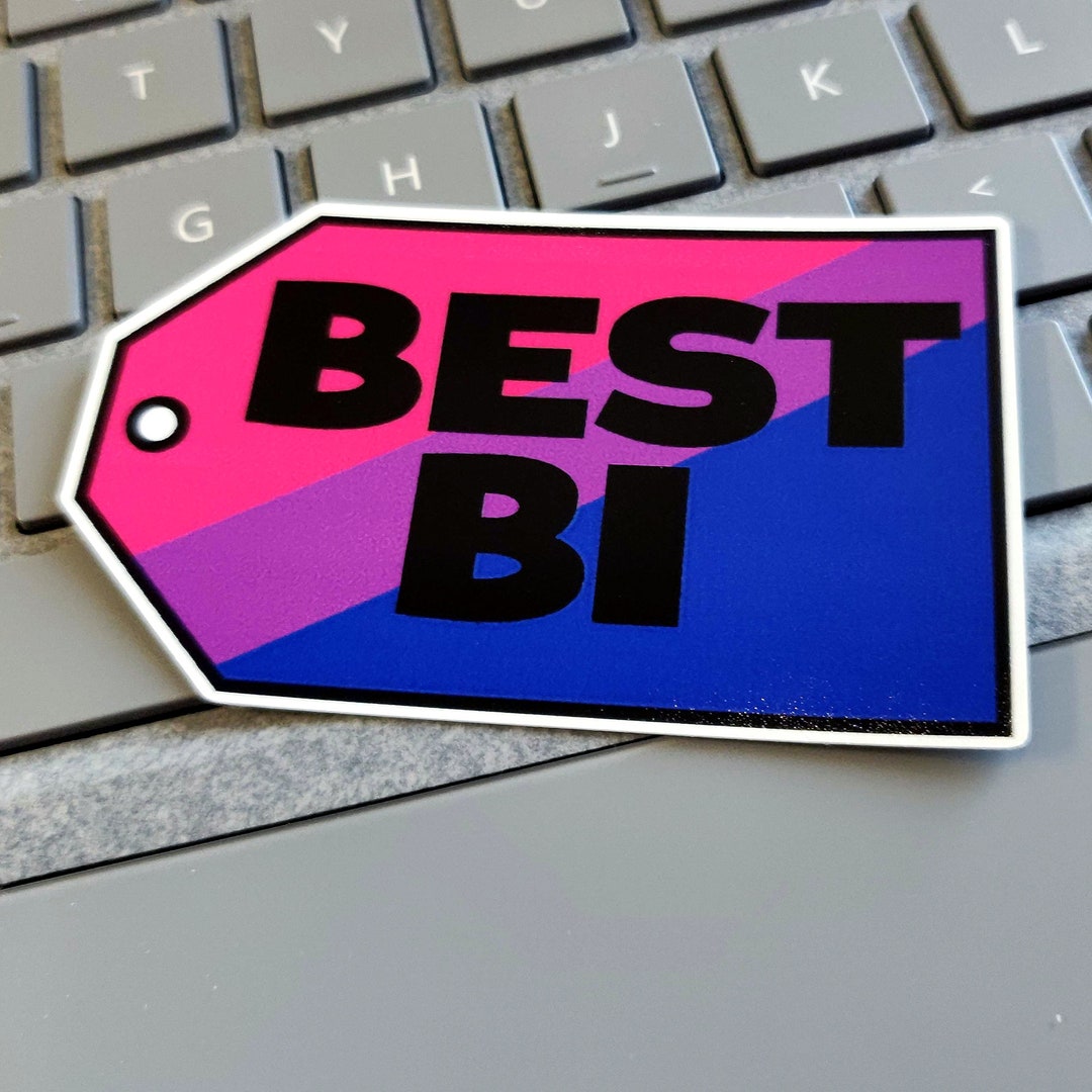Best Bi Sticker - Etsy