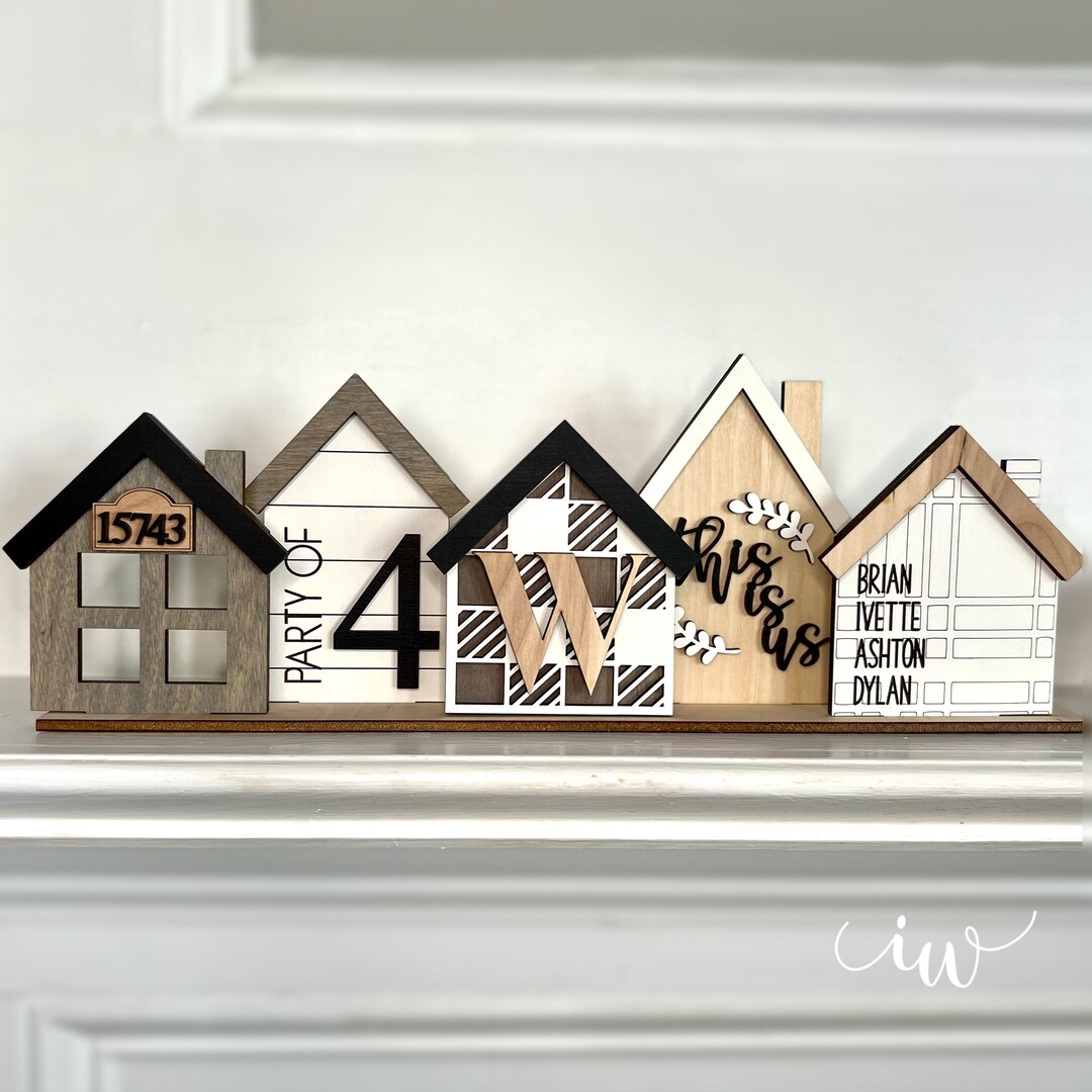 Realtor Closing Gift, New Home Gift, Family Sign for Shelf, Home Sweet ...