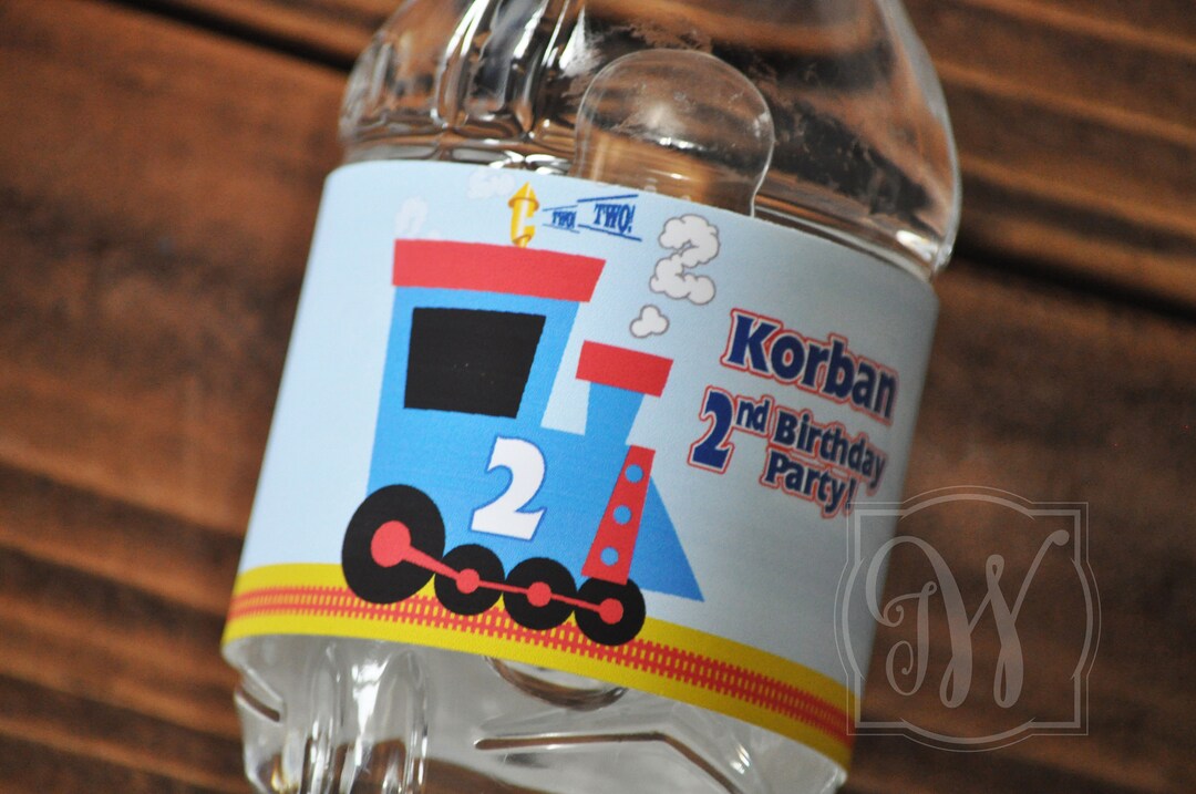 Train Labels Choo Choo Train Labels Choo Choo Labels Water Bottles ...