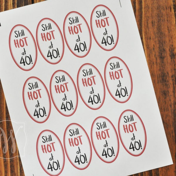 Still Hot at 40 - Etsy