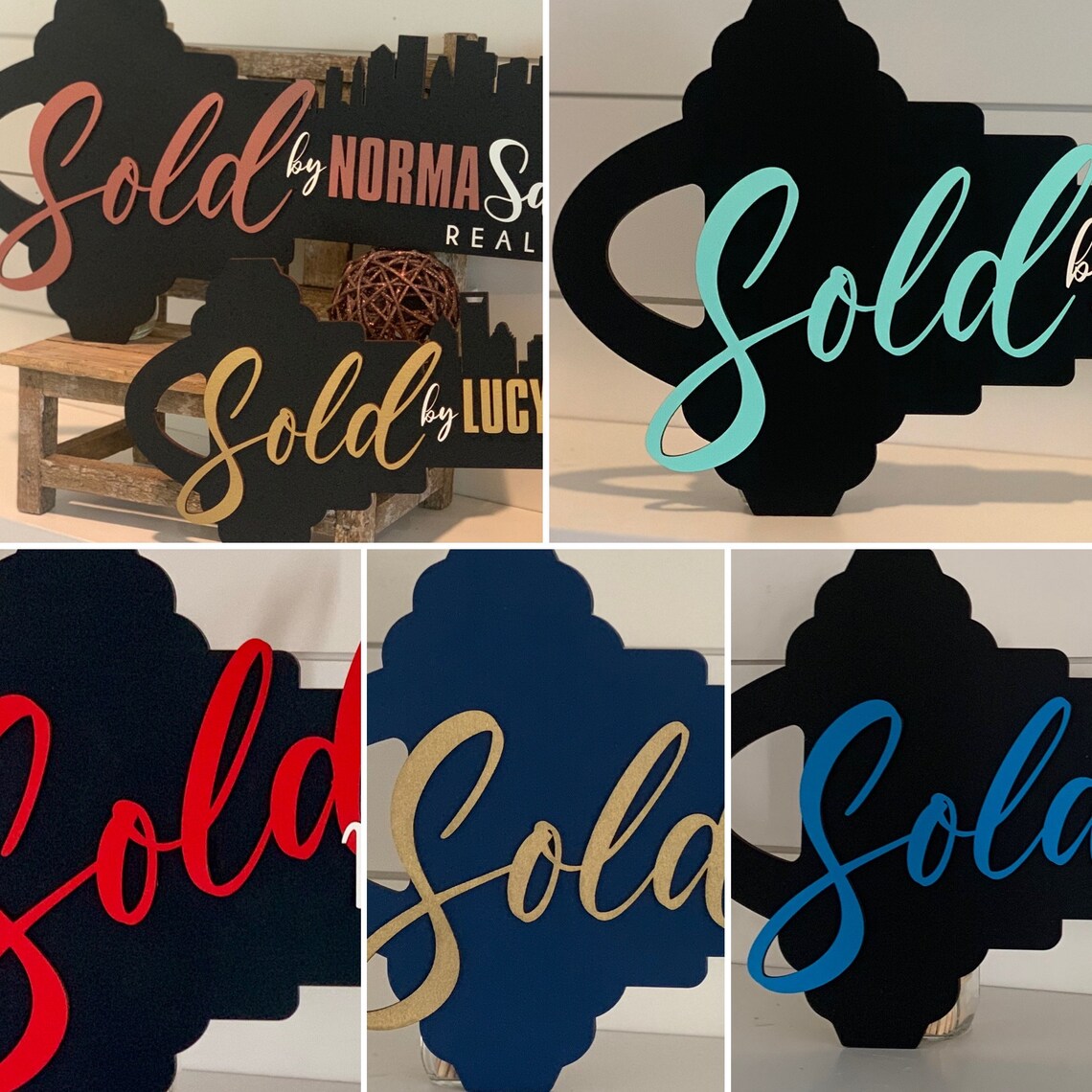 Real State Key Sign Custom Key Sold Sign Custom Closing Day - Etsy