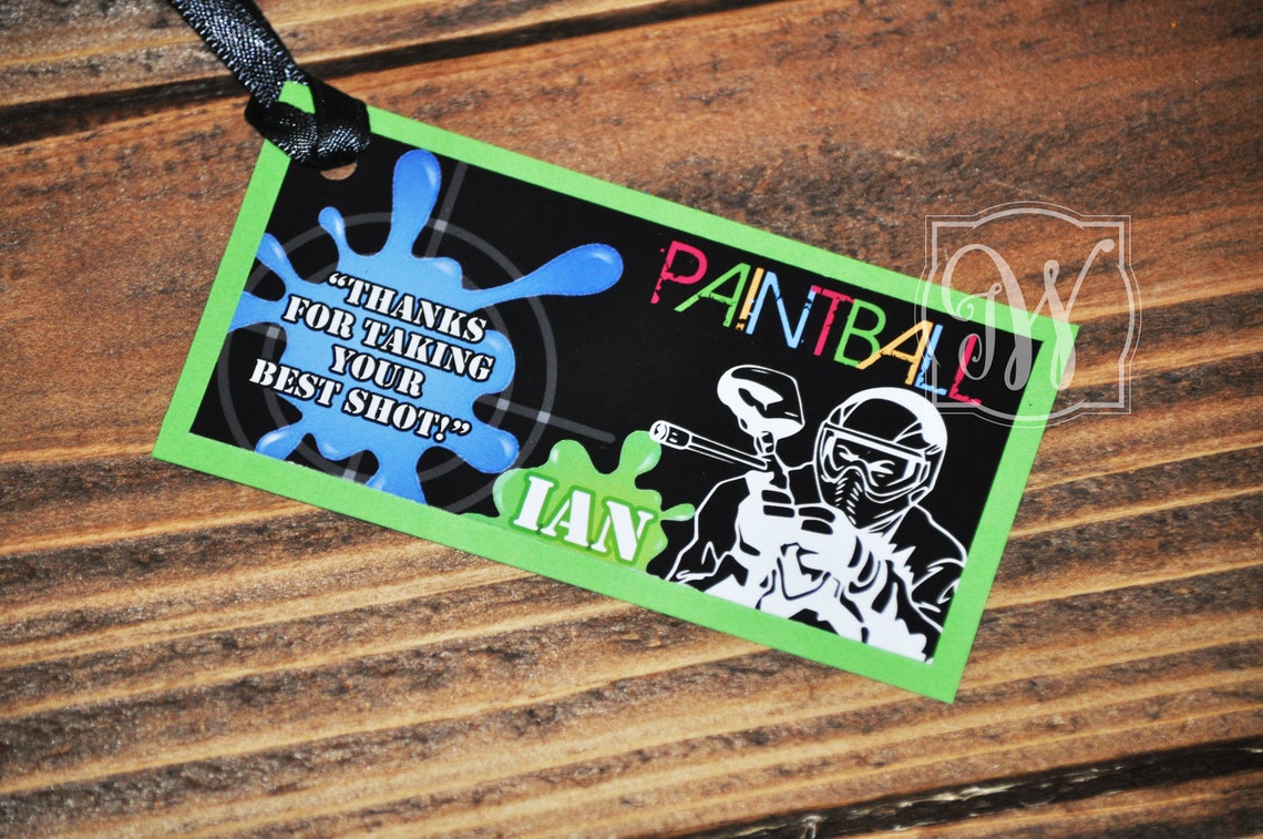 Paintball Party Paintball Birthday Paintball Theme Party - Etsy