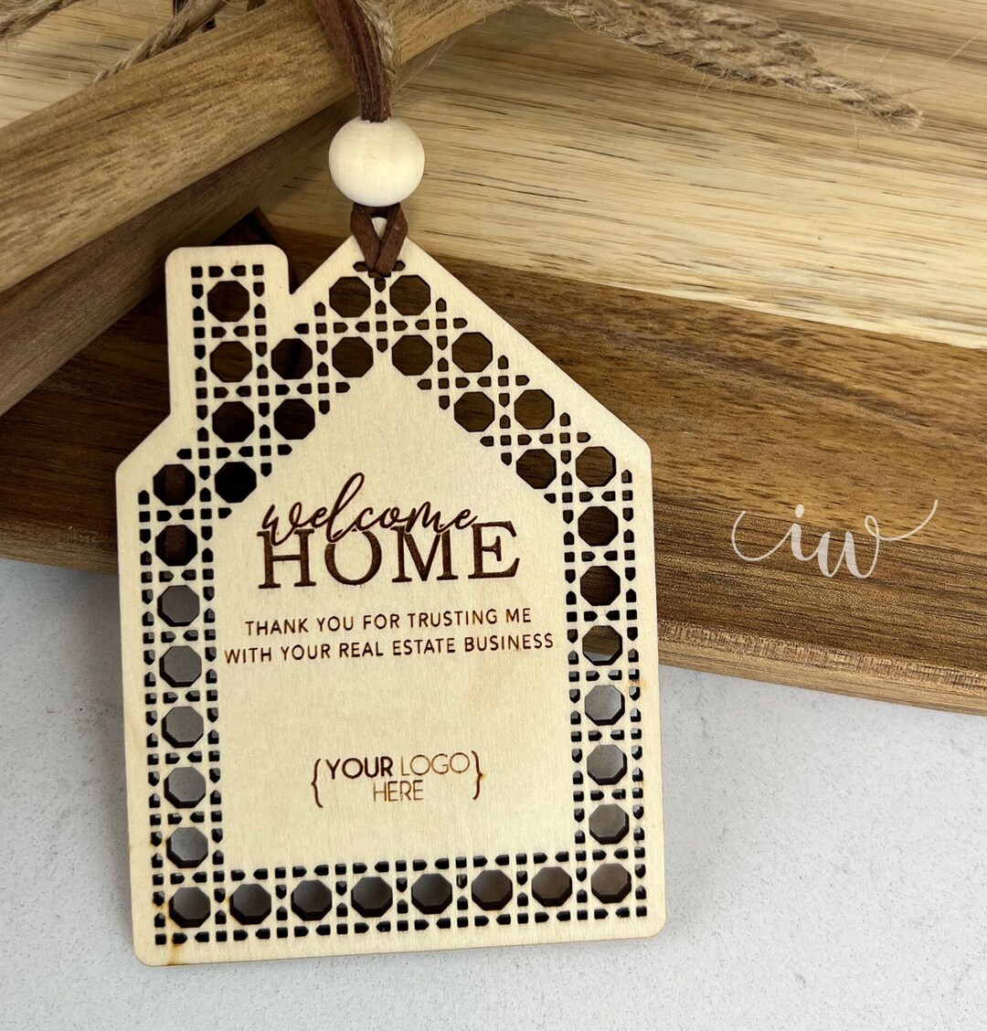 Welcome Home Tag, Closing Gift, Housewarming, New Home, Real State Tag ...