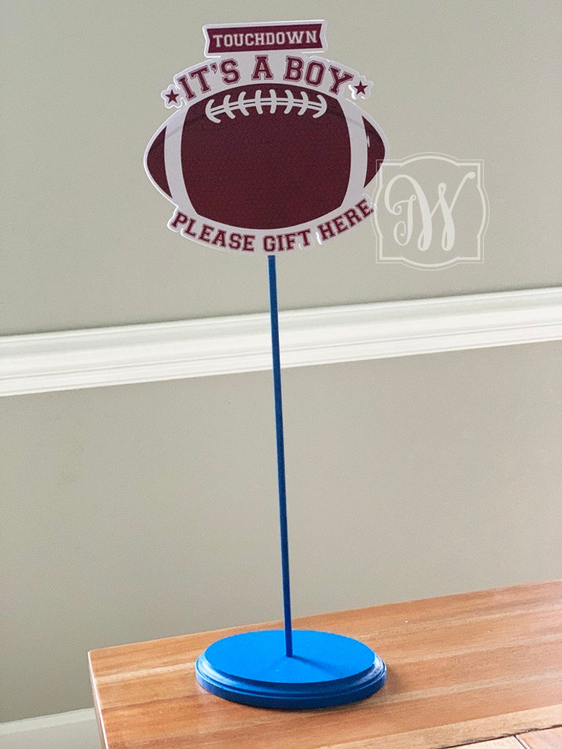 Football Inspired Banner - Touchdown Banner - Baby Shower Banner - Its ...