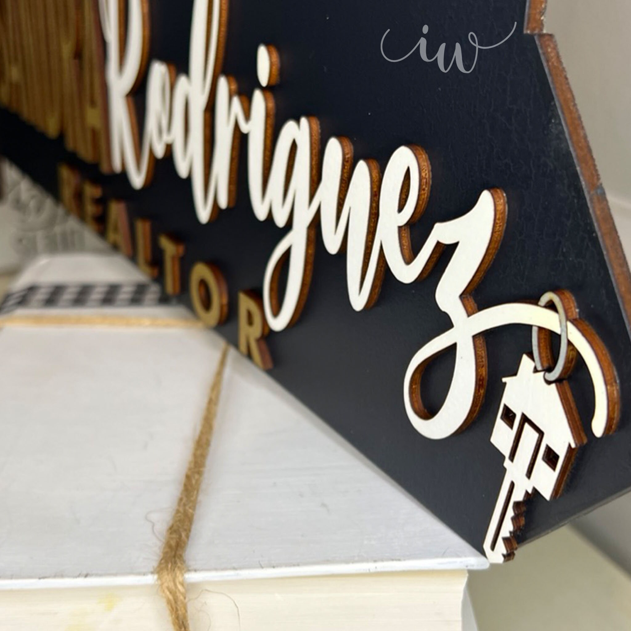 Real Estate Key Sign, Custom Key Just Sold Sign, Custom Closing Day ...