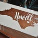 Home North Carolina Wood Sign Wood North Carolina Sign NC - Etsy