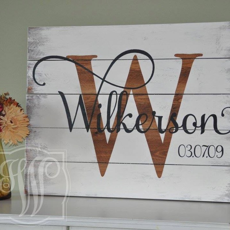 Rustic Family Sign - Etsy