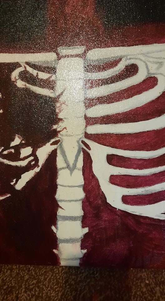 Broken Ribs, Original Oil Painting - Etsy