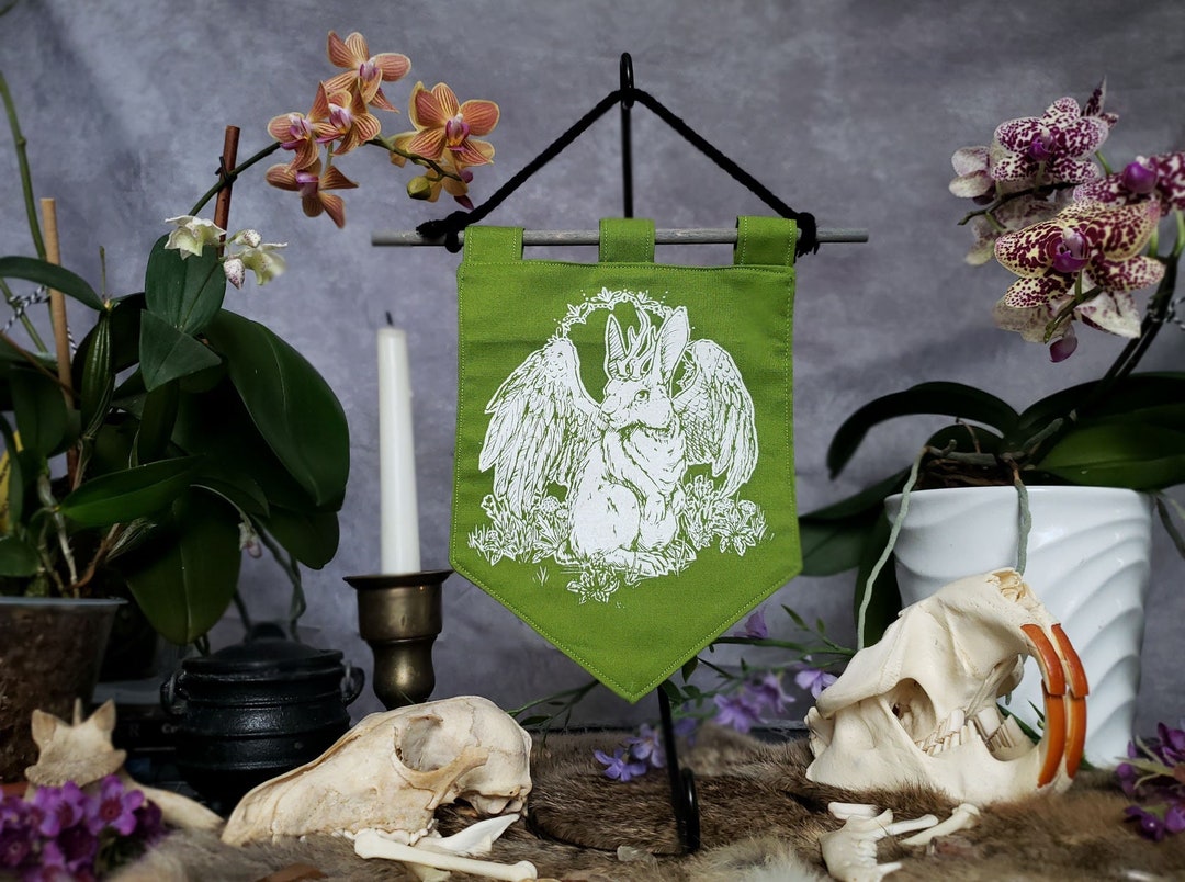 Wolpertinger Cryptid Handmade Spooky Wall Hanging, Gothic Home Decor - Etsy