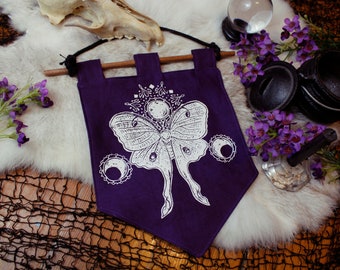Moth Banner - Etsy