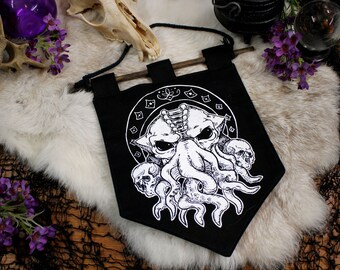 Cthulhu Banner - Etsy