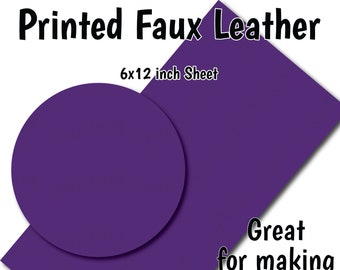 Purple Leather Fabric - Etsy