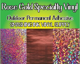 Rose Gold Vinyl | Etsy