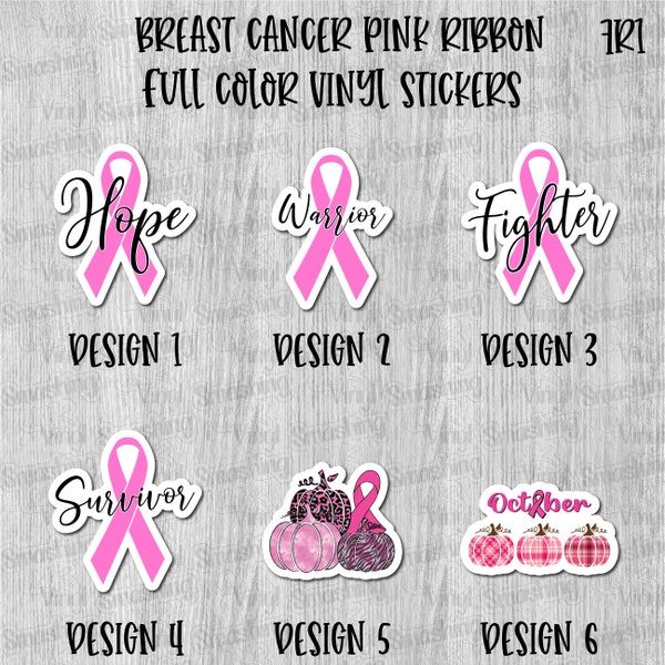 Breast Cancer Bumper Sticker Etsy