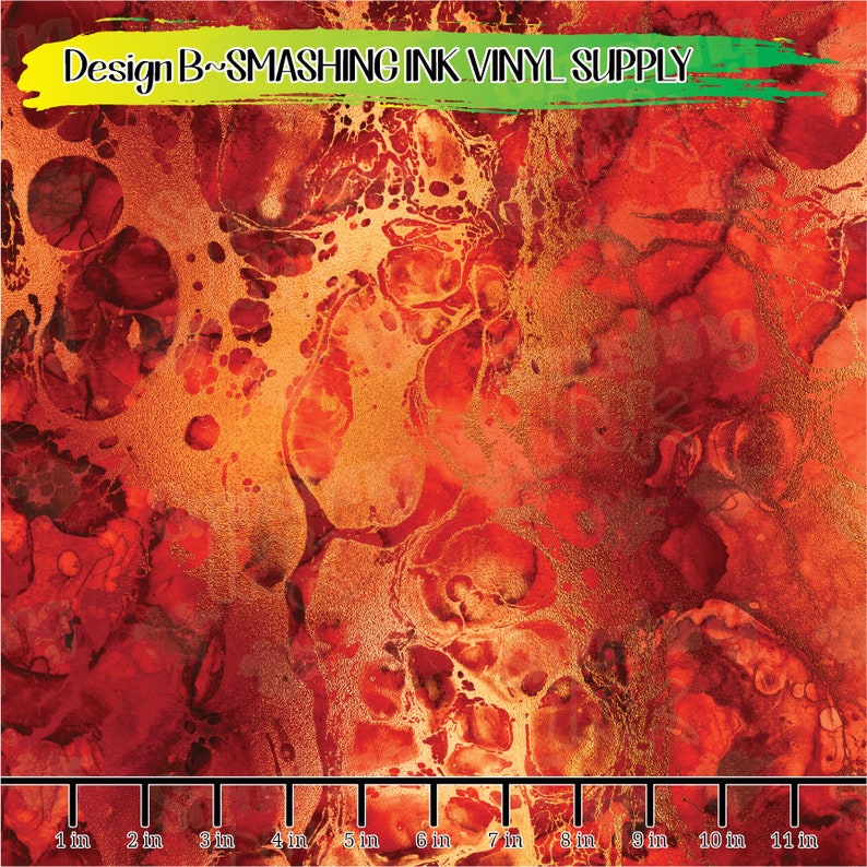 Ink Swirls Vinyl/printed Heat Transfer Vinyl/patterned - Etsy