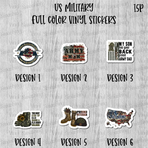 Military Family Decals - Etsy