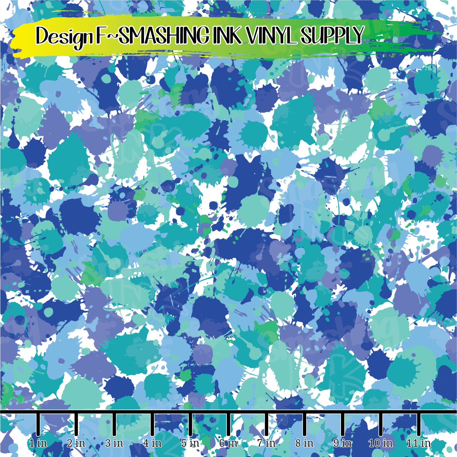 Paint Splatter Vinyl/printed Heat Transfer Vinyl/patterned Vinyl ...