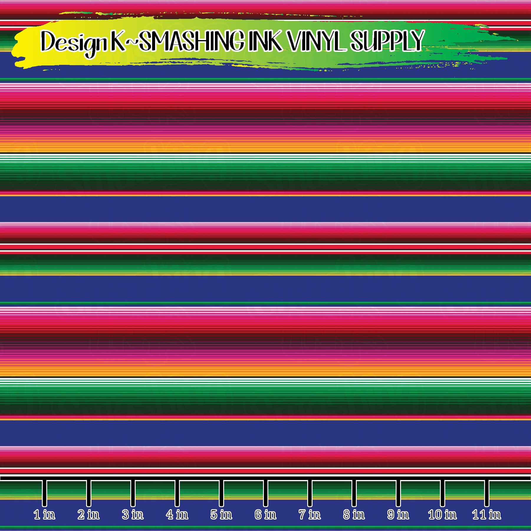 Small Scale Serape Adhesive Vinyl | Heat Transfer | Faux Leather ...