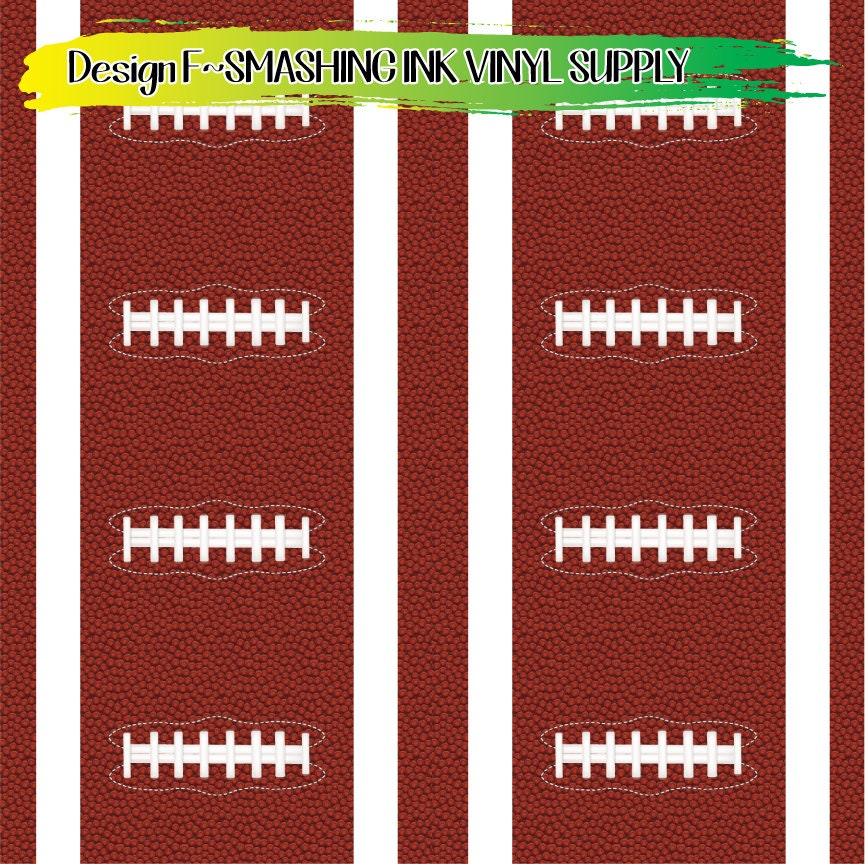 Football Laces Adhesive Vinyl | Heat Transfer | Faux Leather | Laser ...