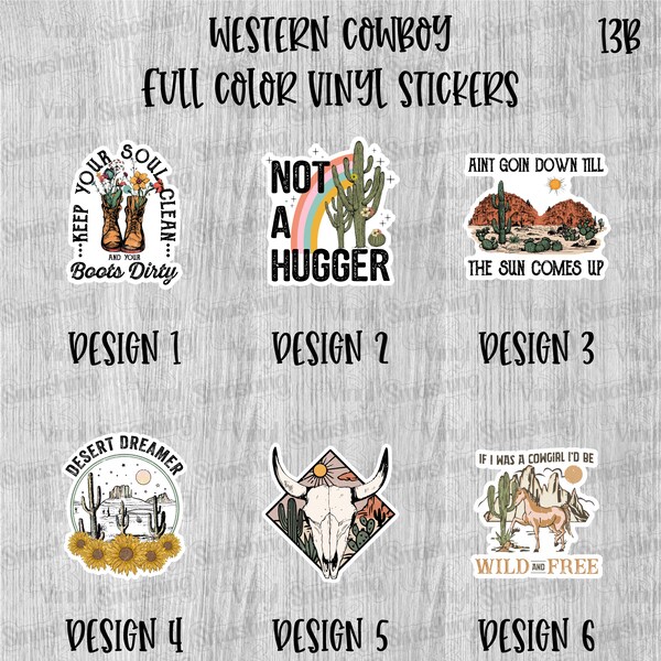 Western Decals - Etsy