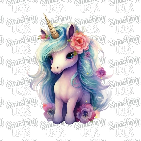 Unicorn Transfer - Etsy