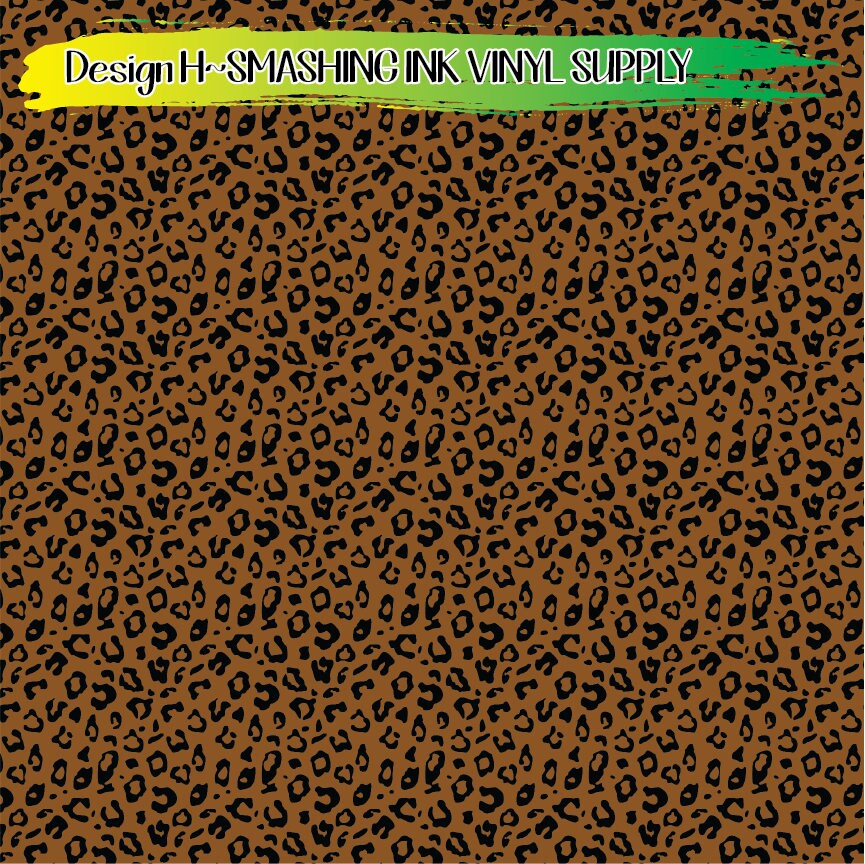 Cheetah Print Adhesive Vinyl | Heat Transfer | Faux Leather | Laser ...
