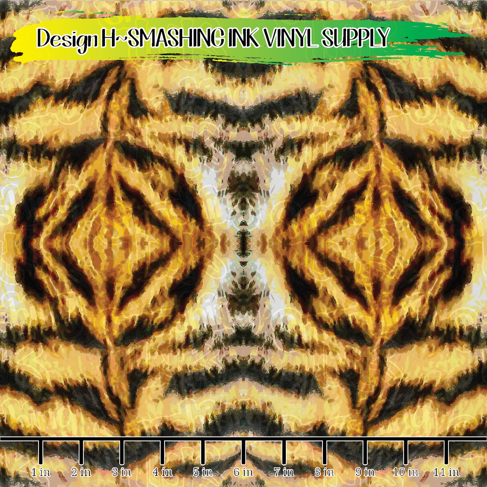 Tiger Stripes Adhesive Vinyl | Heat Transfer | Faux Leather | Laser ...
