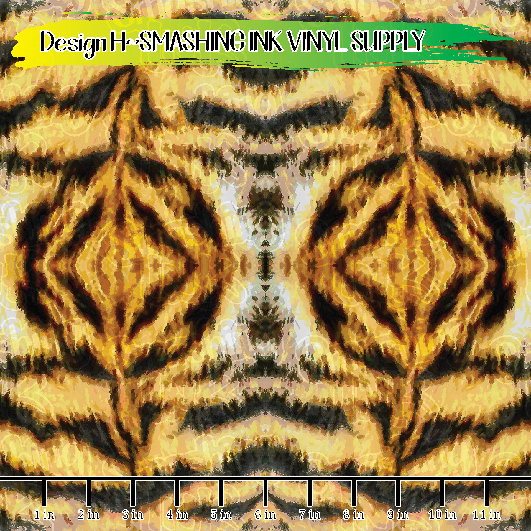 Tiger Stripes Adhesive Vinyl | Heat Transfer | Faux Leather | Laser ...