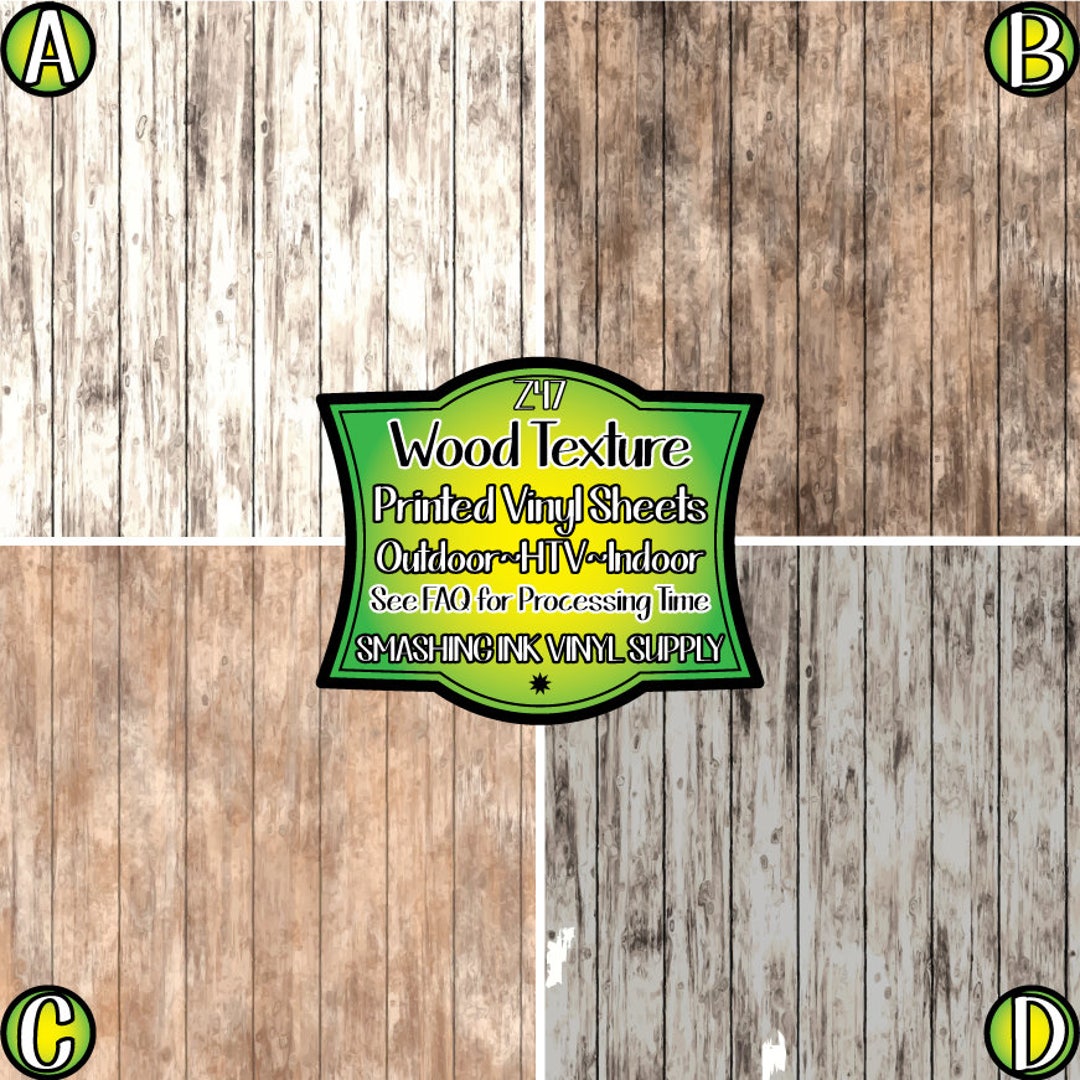 Wood Texture Vinyl/printed Heat Transfer Vinyl/patterned Vinyl/printed ...