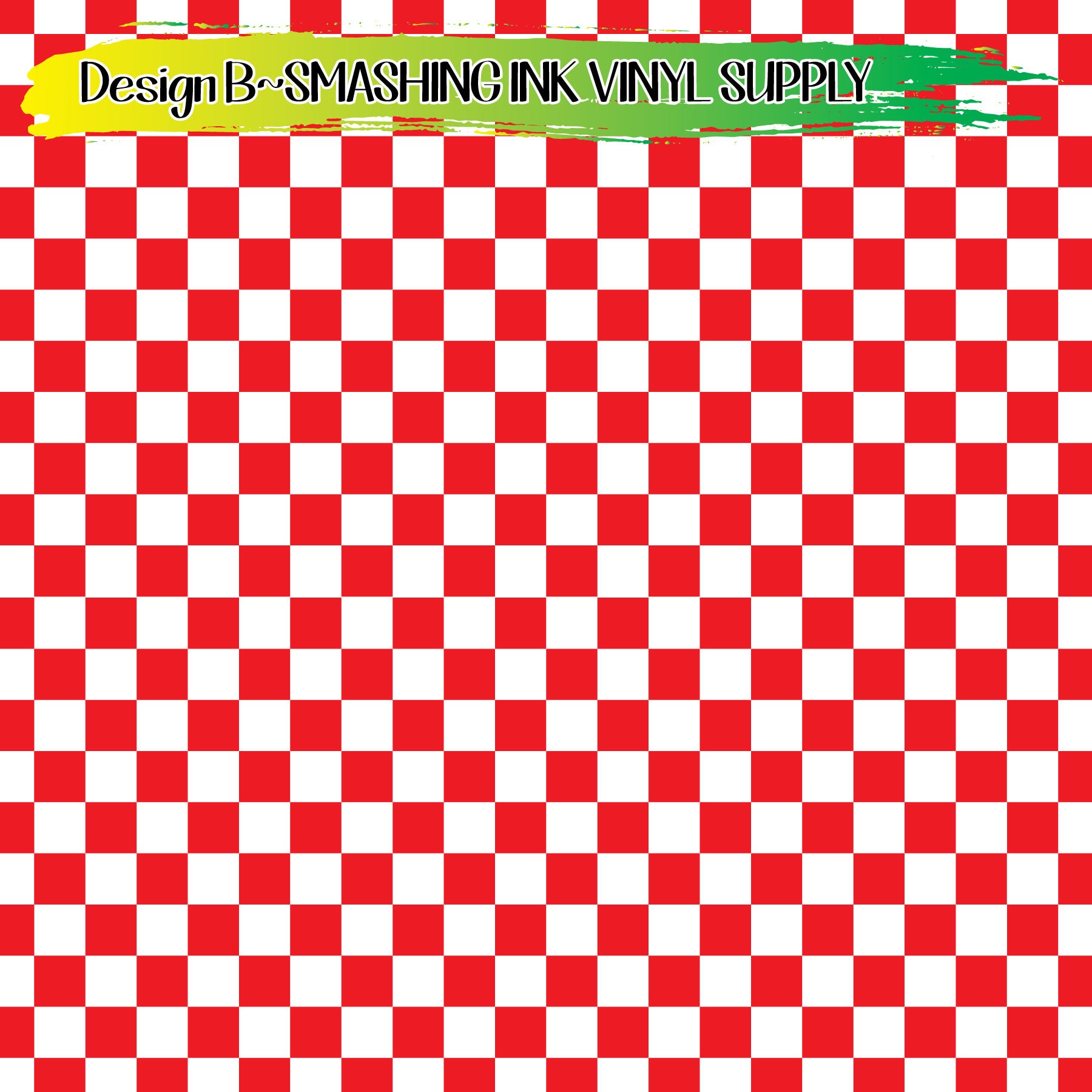 Red White Checkerboard Vinyl/printed Heat Transfer - Etsy