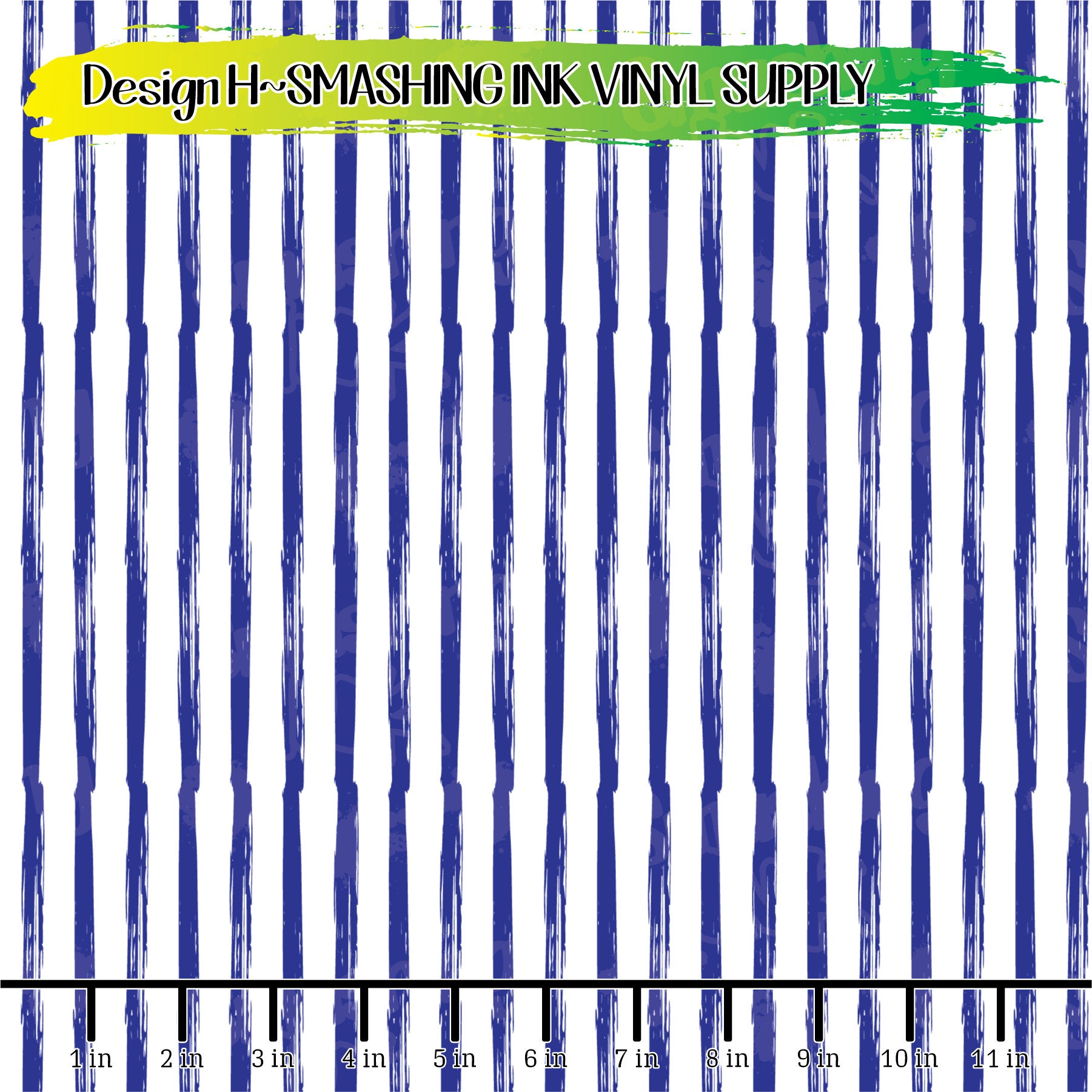 Blue White Stripes Vinyl/printed Heat Transfer Vinyl/patterned Vinyl ...