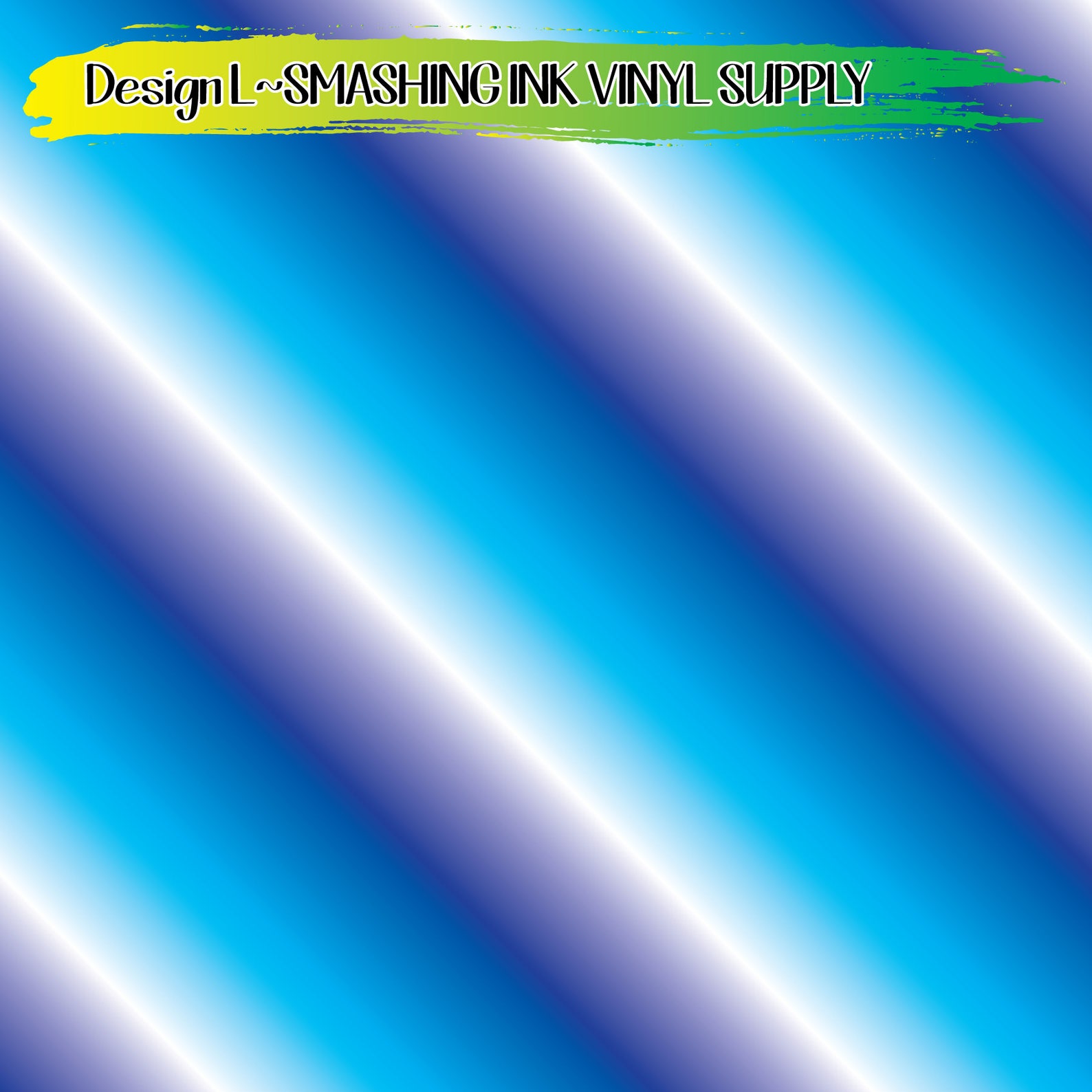 Blue White Ombre Vinyl/printed Heat Transfer Vinyl/ice - Etsy