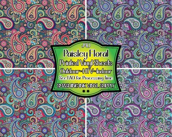 Colorful Paisley - Etsy